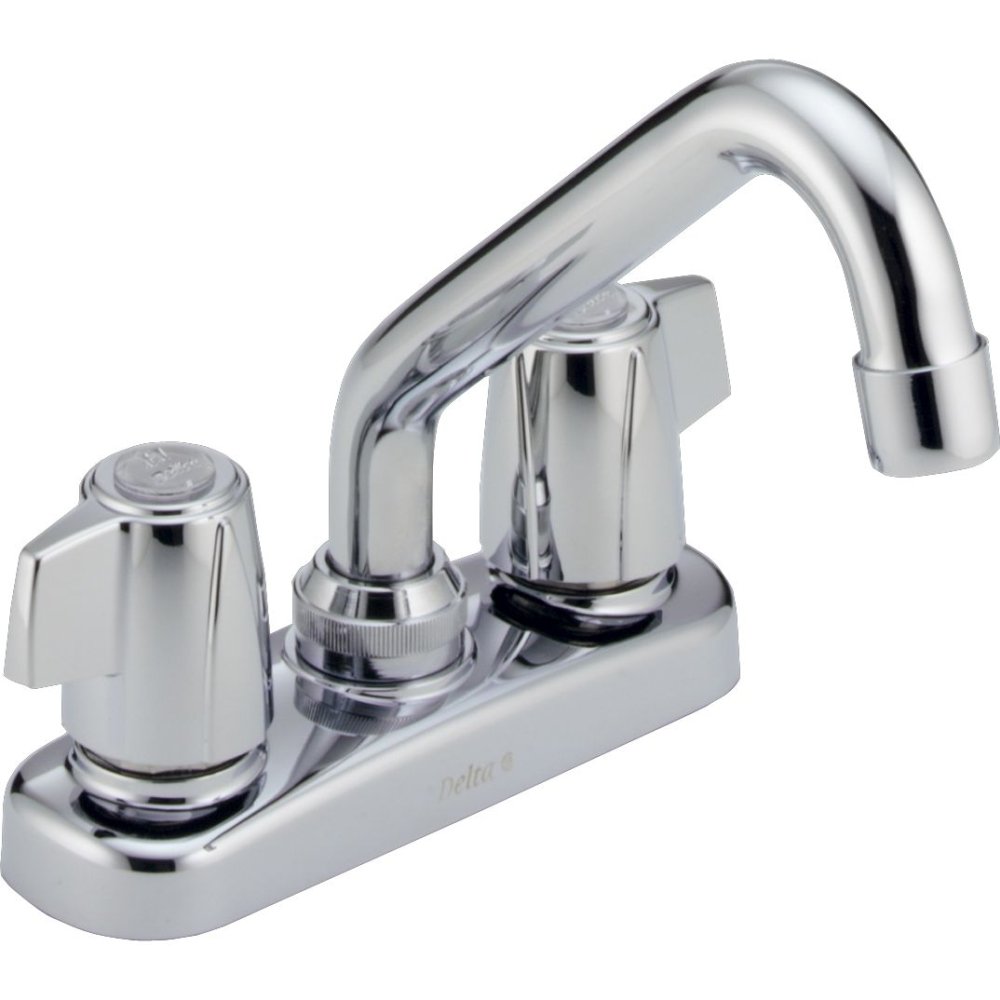 DELTA FAUCET 2133LF, 6.84 x 6.38 x 6.84 inches, Chrome