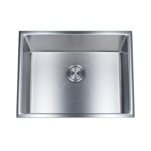 dowell undermount single bowl stainless steel kitchen sinks handcrafted small-angle corner series 6005 2318