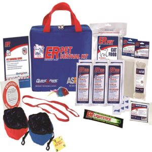 er emergency ready deluxe pet survival kit for one cat, pskck