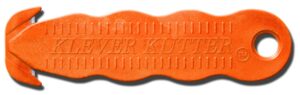 klever kcj-1g safety cutter, 4-5/8", orange