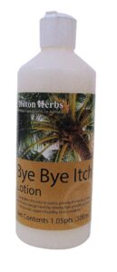 hilton herbs bye bye itch skin allergy lotion for horses / dogs 16 fl oz