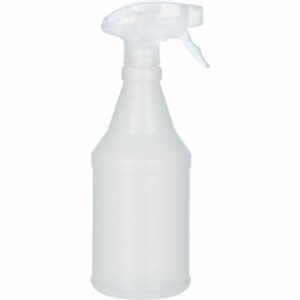 skilcraft 8125-01-577-0210 recyclable plastic trigger spray bottle, 24 fl oz capacity, 7-7/8" height, opaque (pack of 3)