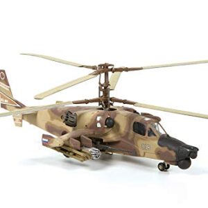 Zvezda 500787216 500787216-1:72 Russian Attack Helicopter Hokum Plastic Construction Kit Model Kit Assembly for Beginners Detailed Olive