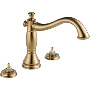 delta faucet t2797-czlhp delta bath faucets and accessories, 3.00 x 9.75 x 13.50 inches, champagne bronze