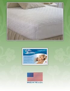 ultima waterbed mattress pad fully fitted heavy quilted super single