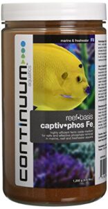 continuum aquatics aco30666 reef phosphate water supplement for aquarium, 2.6-pound (qcpfe1200)