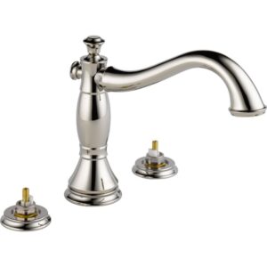 delta faucet t2797-pnlhp lav faucet, 3.00 x 9.75 x 13.50 inches, polished nickel