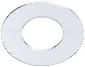 proplus gidds-133605 bathtub diverter remodel cover plate, 1/8" - 133605