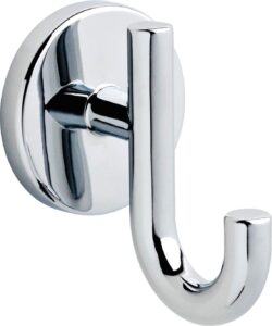 delta 75935 trinsic single towel hook in polished chrome