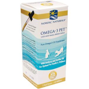 nordic naturals - omega-3 pet (cats and small breed dogs) - 2oz (2 pack)