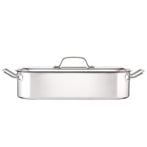 kitchencraft clearview s/steel fish poacher with lid