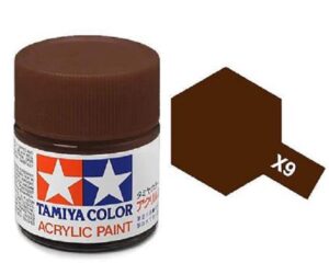 tamiya models x-9 mini acrylic paint, brown