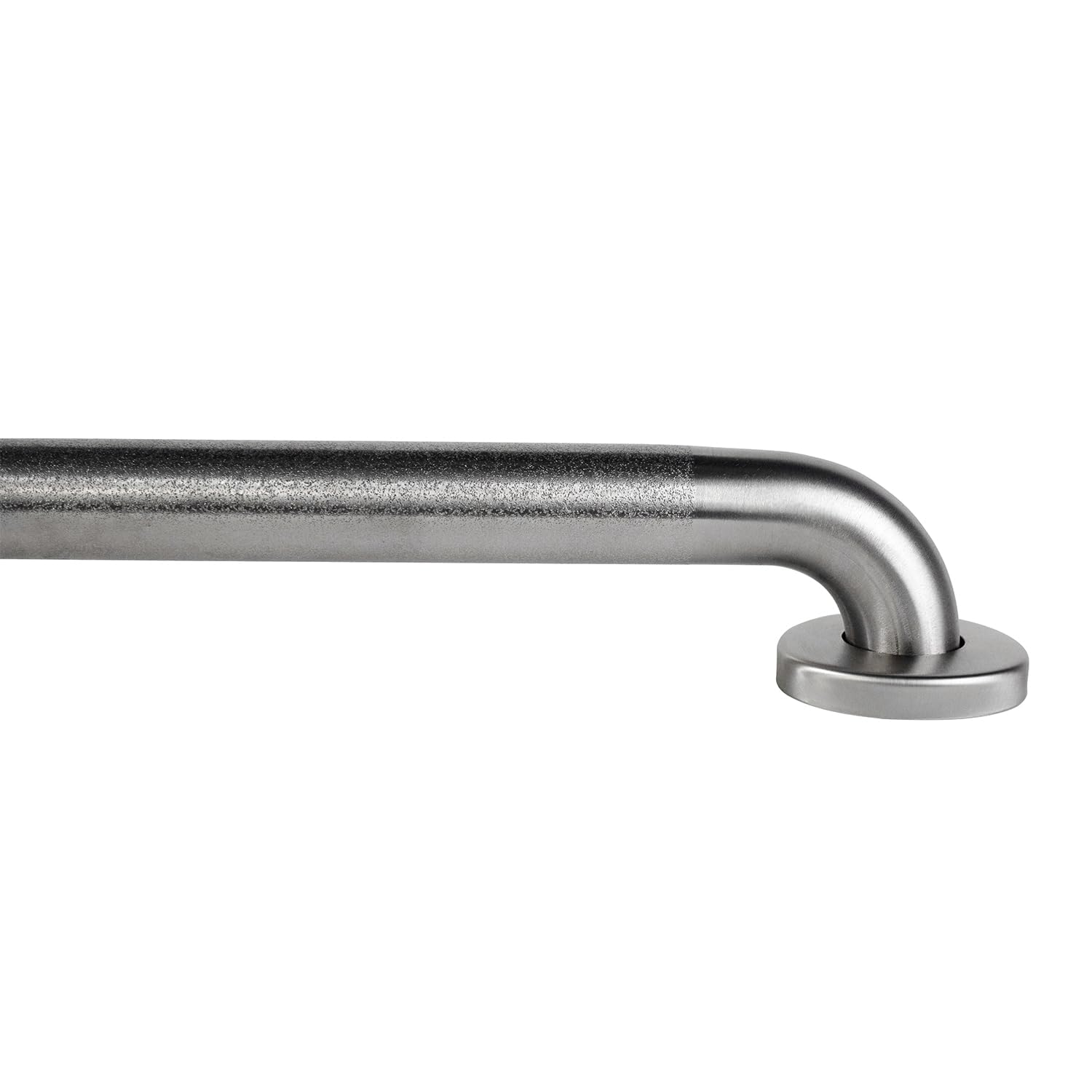 Bobrick 42-Inch Straight Grab Bar, ADA Compliant Bathroom Safety Rail, Satin Finish Stainless Steel with Concealed Mounting Flange, Ideal for Commercial and Residential Bathtubs & Showers (Model B-5806x42)