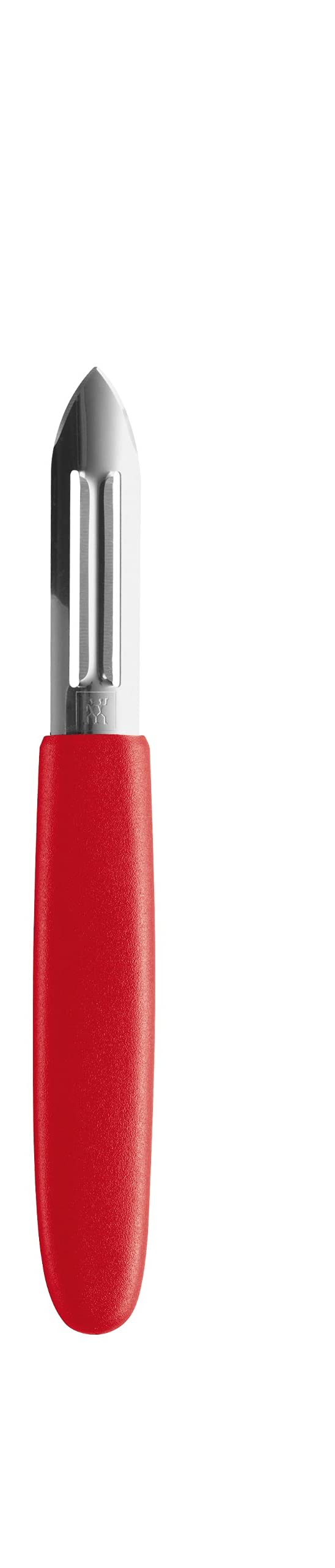 ZWILLING Knife Twin Grip with Peeler, Stainless Steel, Silver/Red, 48 x 38 x 28 cm