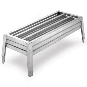 pvifs dr1824-8 dunnage rack with 8" leg nesting, 24" length x 18" width x 8" height