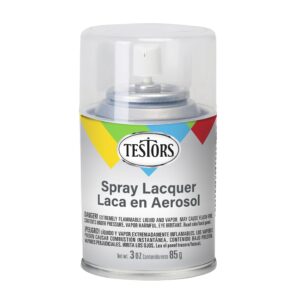 testors spray lacquer 3oz, clear coat