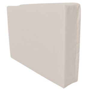 breezeblocker indoor/outdoor air conditioner cover for fedders, coldpoint and friederich units - width range 26-3/4" to 27" & height range 16-7/8" to 17-1/4"