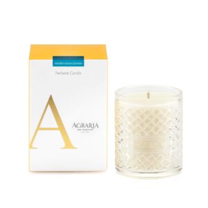 agraria scented candles, long-lasting premium soy wax candles, vegan, scented candles for home, elegant home fragrance scented candles gifts, 7oz