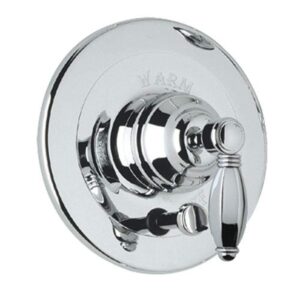 rohl a2400lhapc c7096.2nsftcb a2400 country bath pressure balance shower trim metal, hex lever, polished chrome