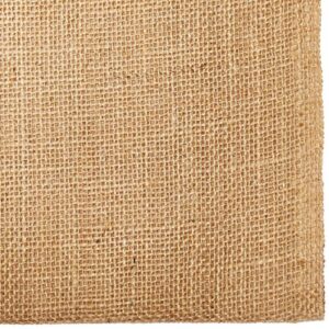 ak trading co. 40" wide x 5 yards (15 feet) - multipurpose natural burlap fabric - for decorations, crafts, home, weddings, table linens, landscaping, plants & tree covering and more.