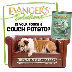 Evanger's Heritage Classics Senior & Weight Management for Dogs - 12, 12.5 oz Cans