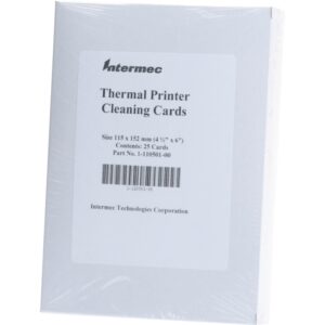 honeywell, accessory, 4.5" x 6" cleaning card, 25 per carton, priced per carton