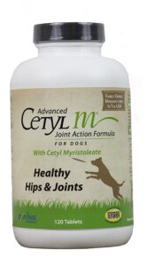 nutri-vet cetyl-m advanced joint action formula chewable tablets 120 ct