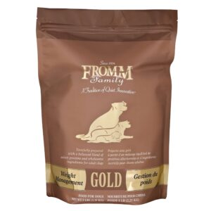 fromm gold dog food weight management (5 lb)