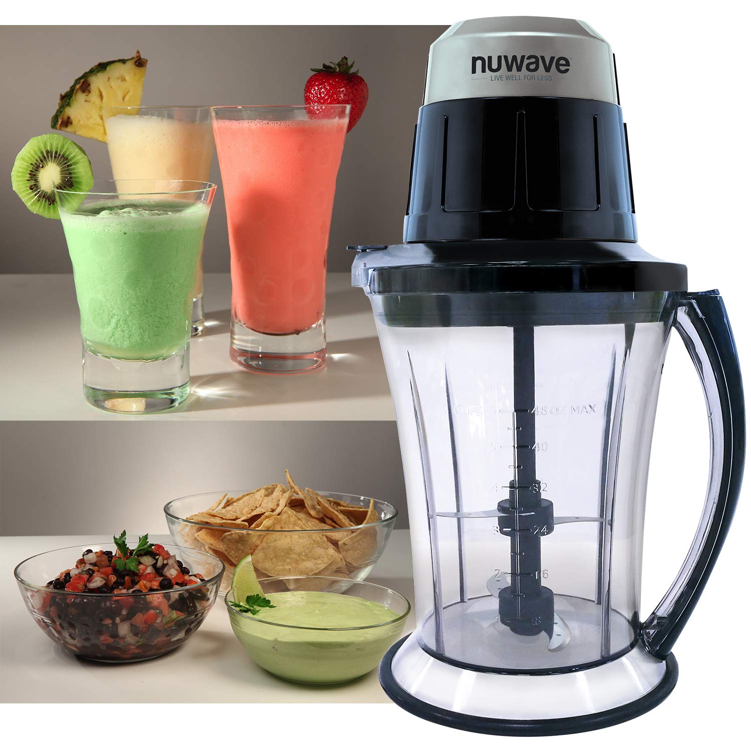 NuWave Party Mixer BPA-Free, 48-ounce, 400-watt Blender