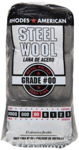 homax products 10121100 number 00 steel wool pad, 12-pack , gray