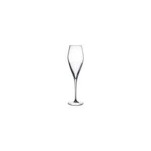 luigi bormioli - 08748/07 luigi bormioli atelier 9.25 oz champagne glasses, set of 6, clear