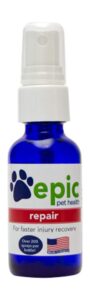 repair - all natural pet supplement for faster injury and illness recovery promotes wound healing, helps relieve allergies & pain - nutritional multivitamin for cats & dogs