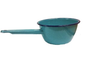 enamel cookware saucepan #14 blue