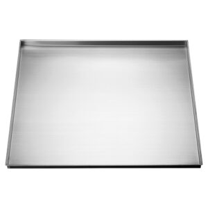 dawn bt0252201 stainless steel under sink tray, white