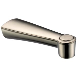 dawn sp4010400 wall mount tub spout, brush nickel