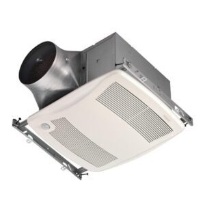 broan-nutone zn110m bathroom fan, 110 cfm multi speed ultra green series with motion sensing - for 6" duct