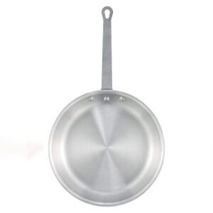 winco afp-10a commercial-grade aluminium fry pan/skillet, 10", silver