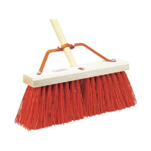 cequent consumer products 9816a stiff street broom, 16"