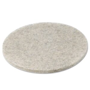 boardwalk bwk4020nhe natural hog hair 20 in. diameter burnishing floor pads (5-piece/carton)