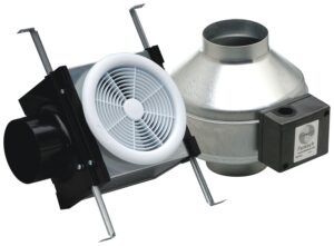 fantech 190 cfm single grill bath fan pb190