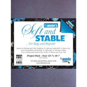 by annie soft project pack stable, white