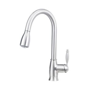 blanco 441497 1.8-gpm grace ii pull-down, satin nickel