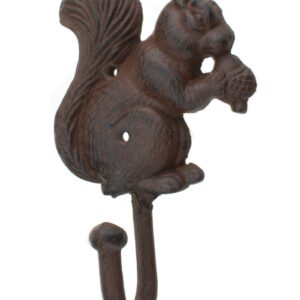 Iron Squirrel Coat Hook by Upper Deck