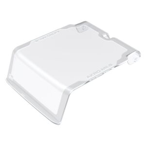 akro-mils 30211cry crystal clear lid for 30210 akrobin storage bins, (24-pack)