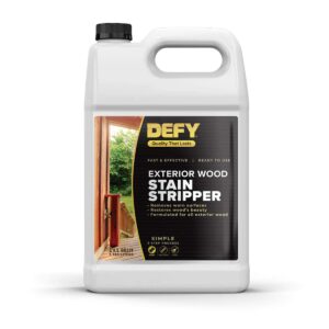 defy exterior wood stain stripper, 1 gallon