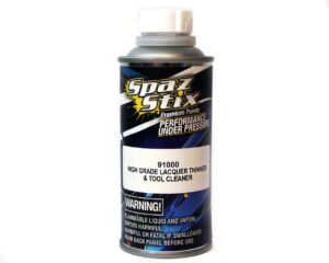 spaz stix high grade lacquer thinner and tool cleaner, 6-ounce