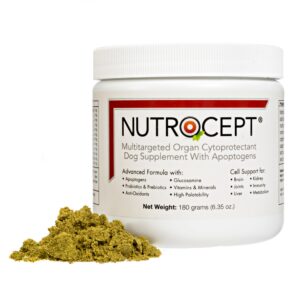 Nutrocept Adult Dog Supplement and Organ Cytoprotectant - Supports The Brain, Joints, Kidneys and Liver and Promotes Energy and Vitality