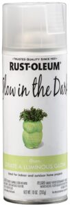 rust-oleum 342598 glow in the dark spray paint, 10 oz