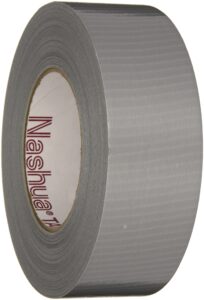 nashua - 683519 2280 polyethylene coated cloth general purpose duct tape, 9 mil thick, 55 m length, 48 mm width, silver