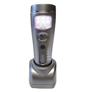 capstone lighting 4-in-1 eco-i-lite - use as emergency flashlights, night light, power failure light & work light - rechargeable flashlight great for hurricane supplies, black outs, power failure